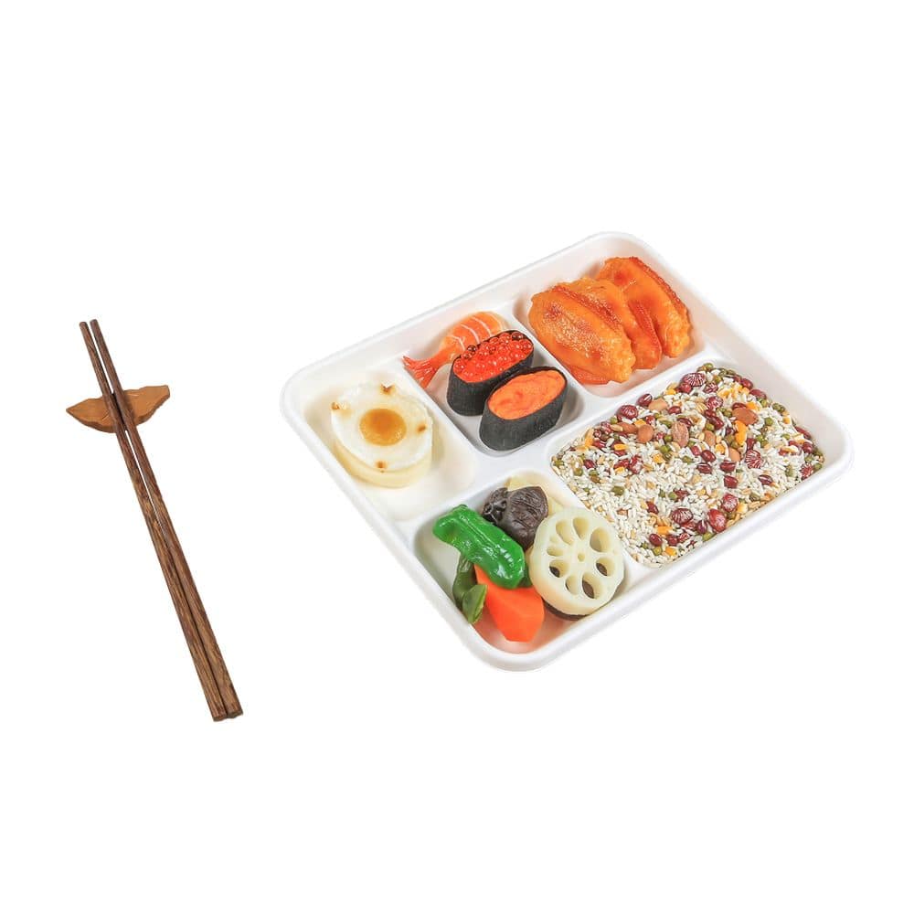 LEABON INTL Restaurant biodegradable compartment serving tray